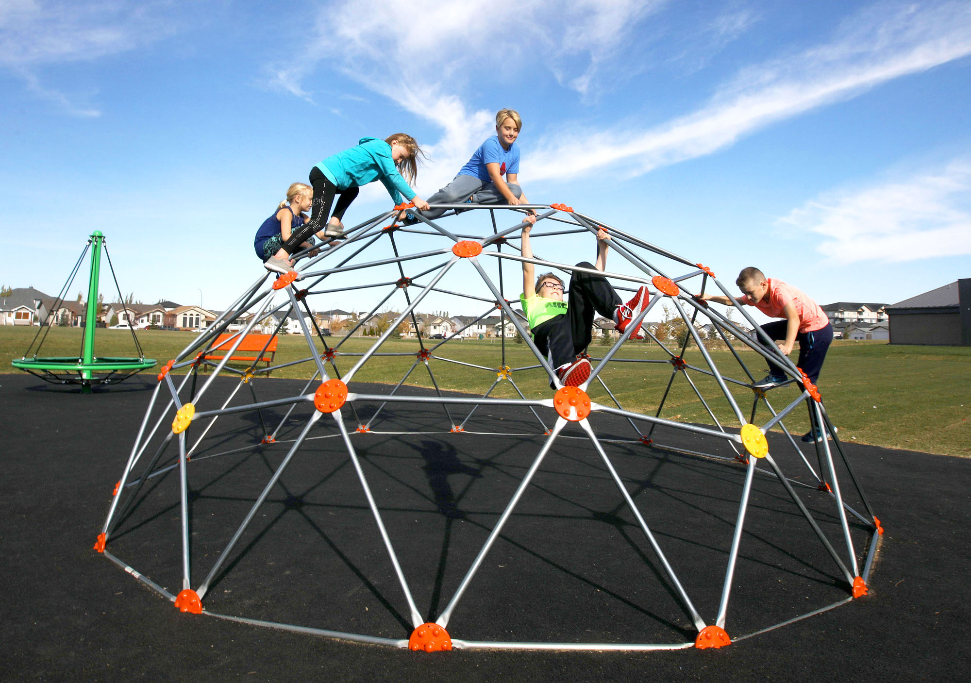 Igloo Climber - Playground Equipment Canada - Blue Imp